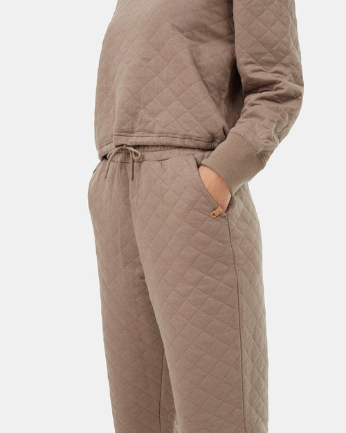 Womens Quilted Pant | Recycled Materials