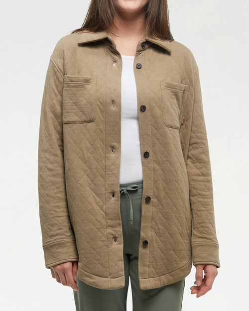 Womens Dunes Shacket | Recycled Materials