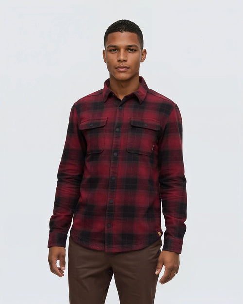 Mens Forest Flannel Shirt | Recycled Materials