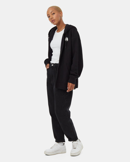 Tree Species Oversized Zip Hoodie | Recycled Materials