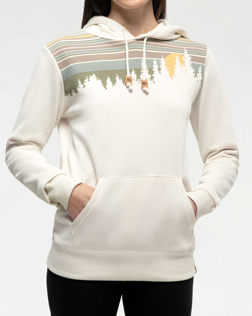 Womens Retro Juniper Classic Hoodie | Recycled Materials