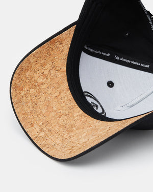 Ungendered Logo Cork Brim Altitude Hat | Organic Cotton