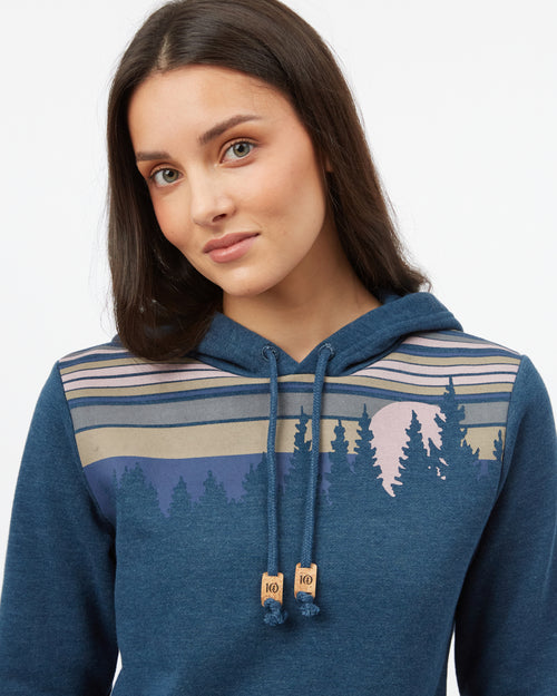Womens Retro Juniper Classic Hoodie | Organic Cotton