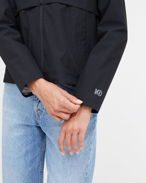 Womens Nimbus Short Rain Jacket | Recycled Polyester